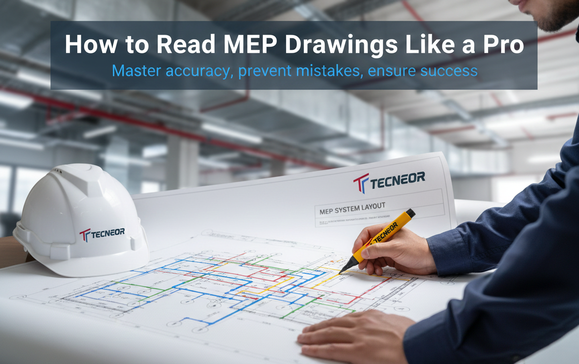 How to Read MEP Drawings Like a Pro - Tecneor